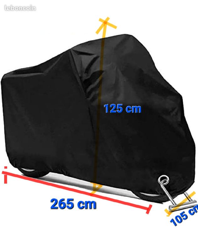 Bâche moto/ Housse de protection XXXL - Équipement moto