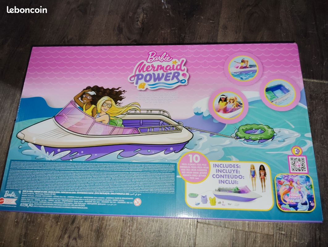 Grand coffret bateau Barbie - Jeux & Jouets