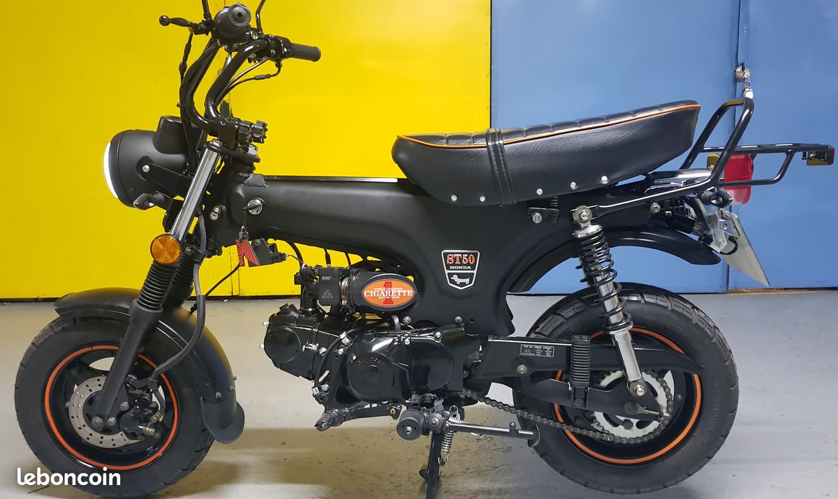 DAX Skyteam 50 cc injection Série Limitée "BLACK EDITION" Noir Mat ...