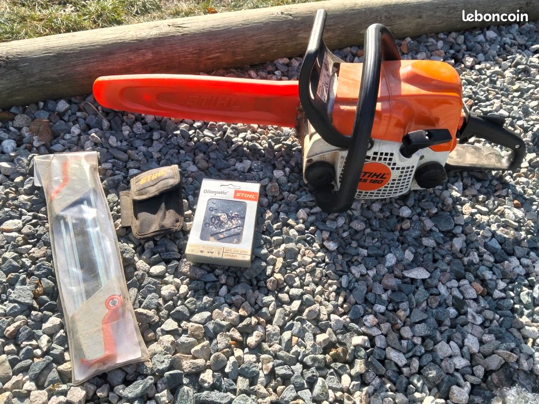Tronçonneuse sthil ms 180 +accessoires - Bricolage