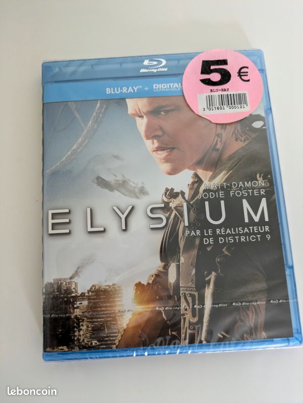 Blu-ray neuf - elysium - DVD - Films