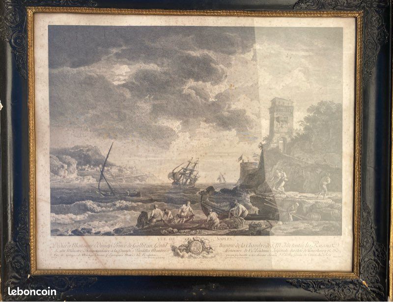 Grande Gravure signée - Collection