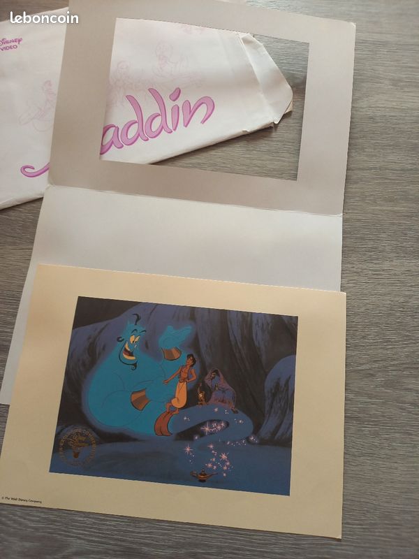 Aladdin Lithographie commémorative - Collection