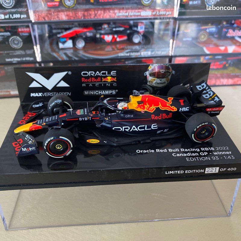 Max Verstappen collection GP Canada 2022 minichamps 1/43 - Collection