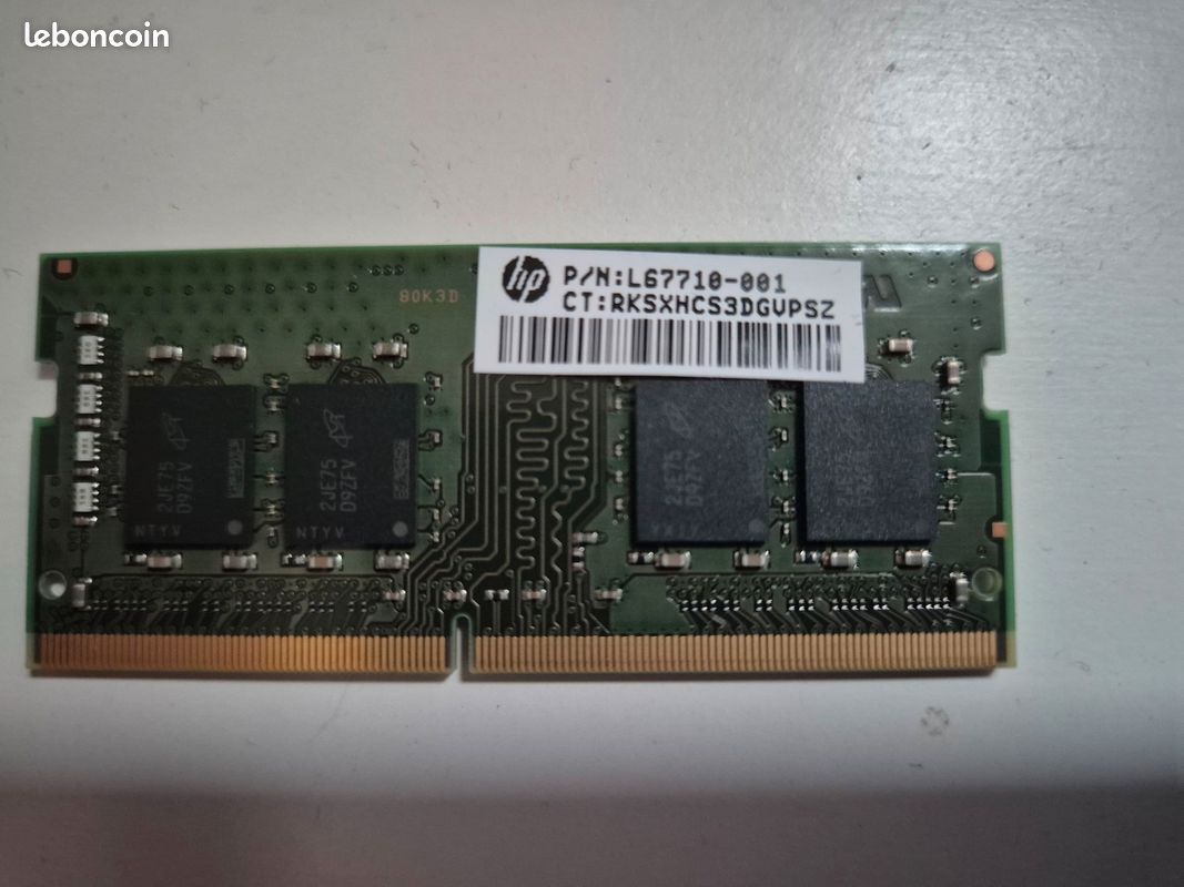 Barrette mémoire 16Go SODIMM - Accessoires informatique