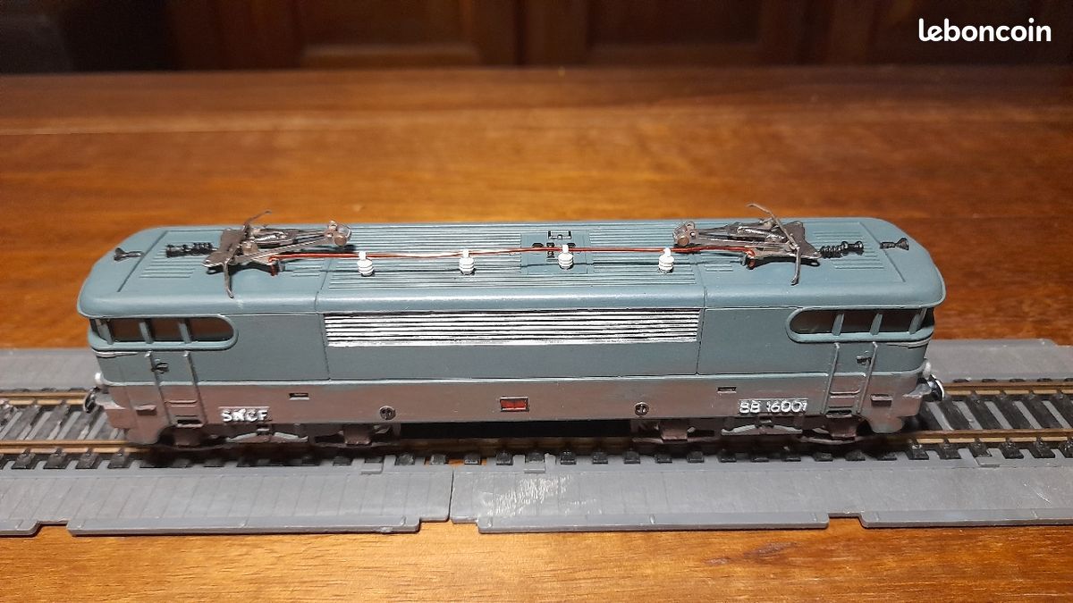 Train HO BB 16001 verte Jouef TBE - Modélisme