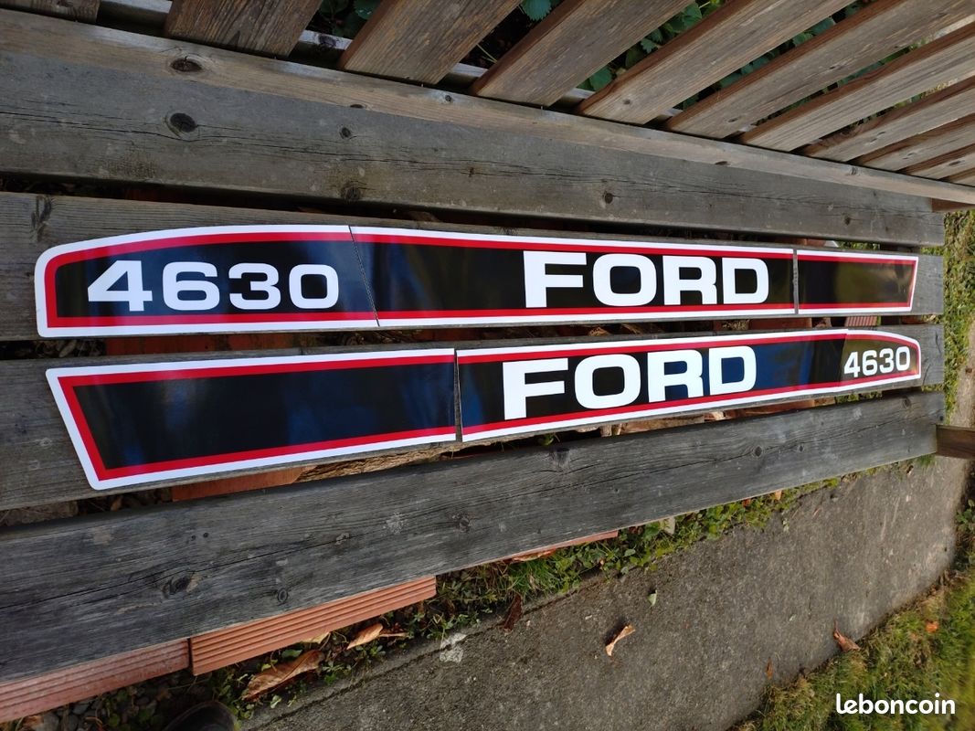 Adhésifs ford tracteur 4630 Haute qualité laminat - Matériel agricole