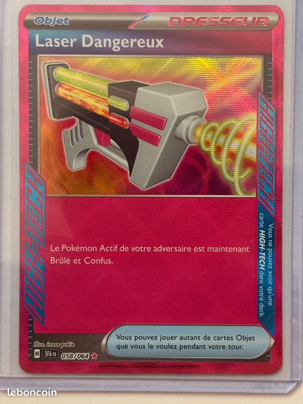 Cartes Pokémon Laser Dangereux 058 - Fable Nébuleuse - Collection