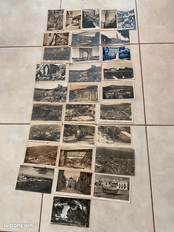 31 cartes postales anciennes - Collection
