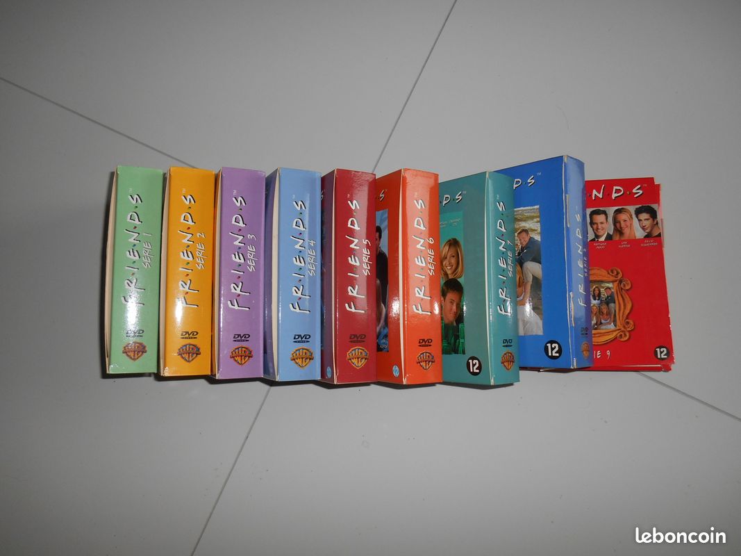 Friends saison 1 a 9 version originale sous titré francais - DVD - Films