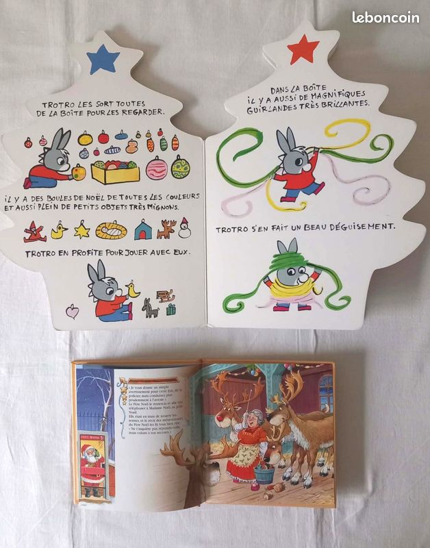 Le sapin de Noël de Trotro, le super traineau du père Noël - Livres