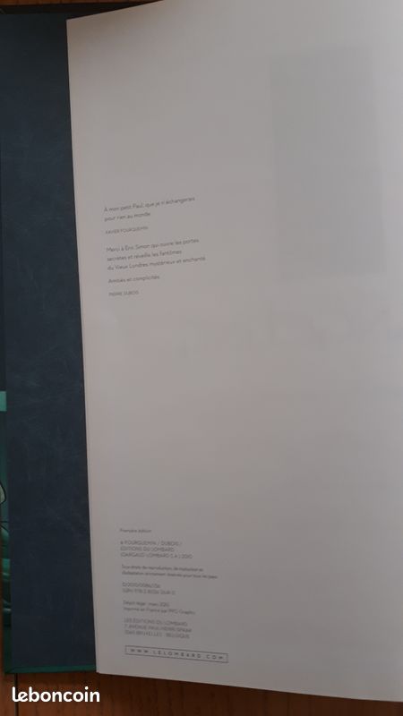 BD La légende du changeling tome 1 EO/tome 2/tome 3 EO - Livres