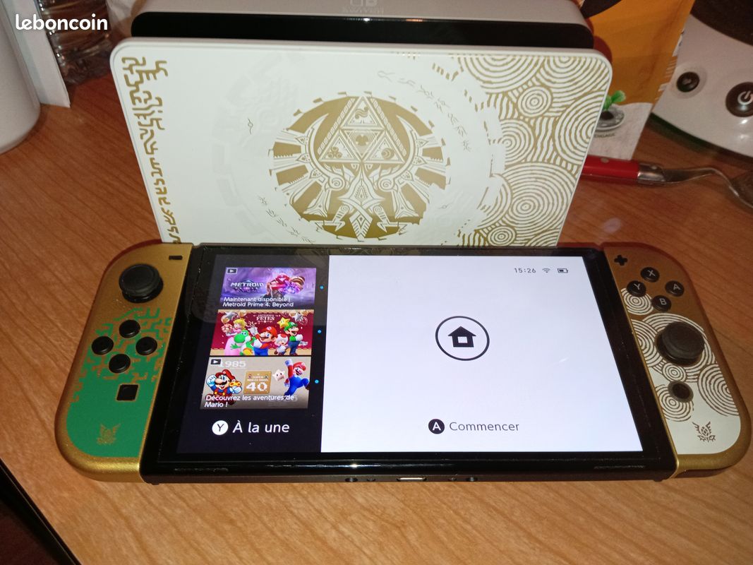 Switch oled édition limitée zelda totk - Consoles