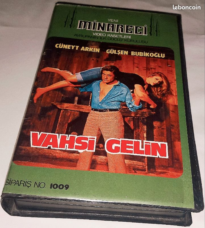 Film Culte Turc VAHŞİ GELİN (1978) VHS Cüneyt Arkın_*RAR - DVD - Films