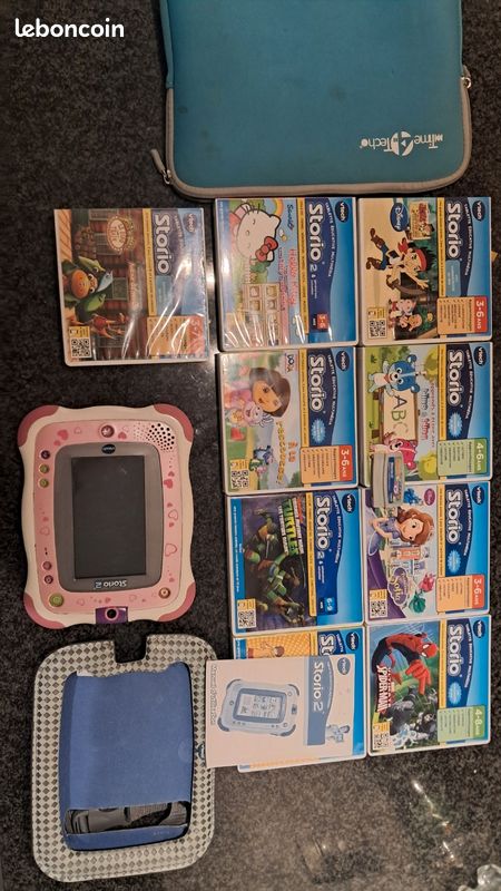 Storio 2 vtech + 9 jeu et demo - Jeux & Jouets