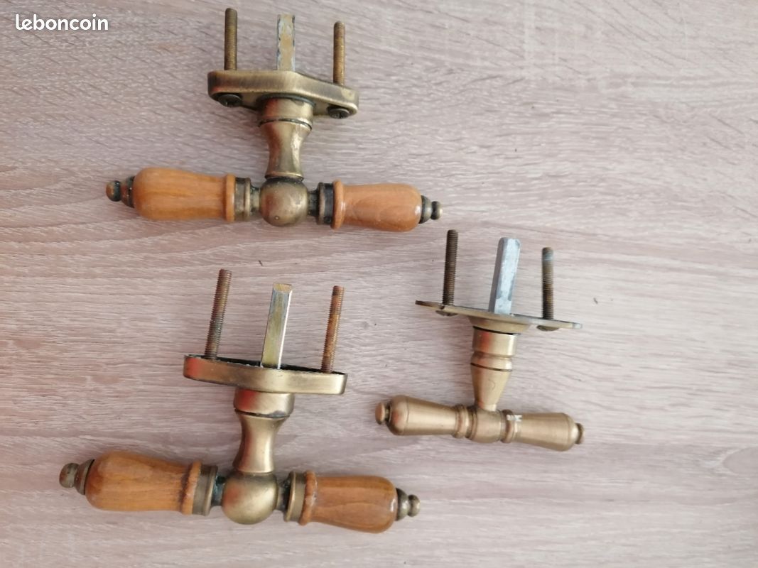 Poignées de porte-fenêtre vintage - Bricolage