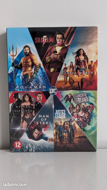 40% DVD * DC EXTENDED UNIVERSE - COLLECTION 7 FILMS* Studios MARVEL et ...