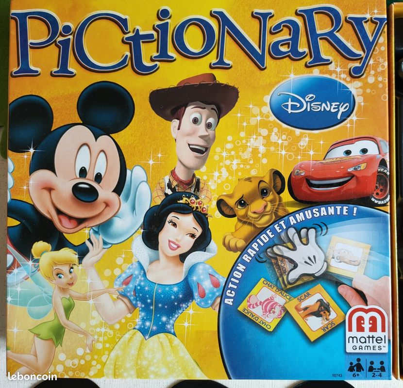 Jeu Pictionary Disney - Jeux & Jouets