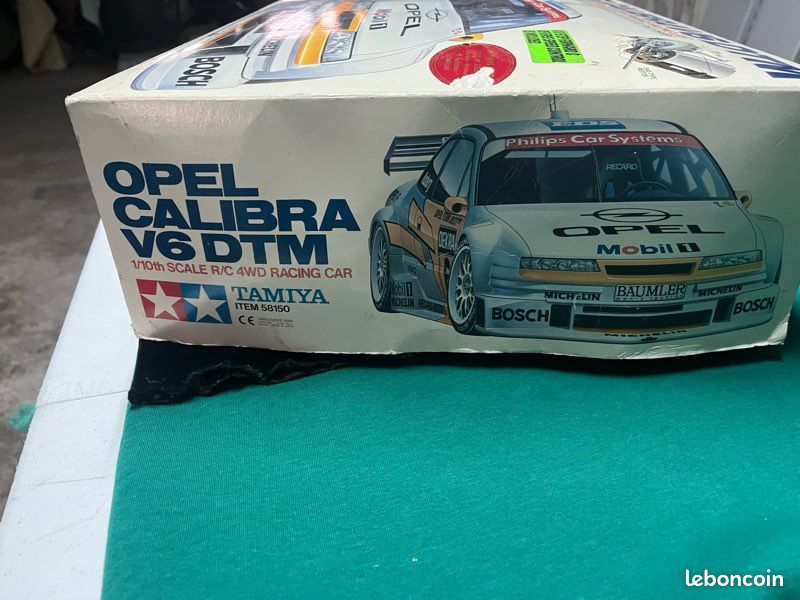 Autocollant sticker et carton Tamiya Opel v6 vintage - Modélisme