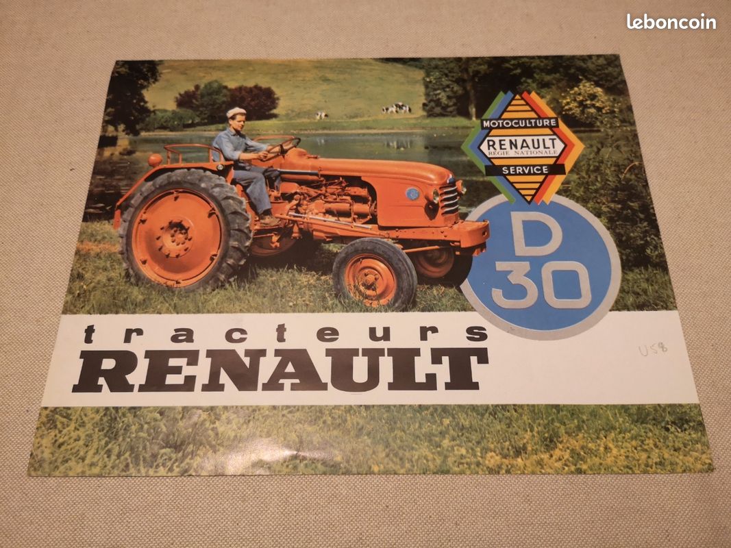 Tracteur Renault D30 Fiche Technique