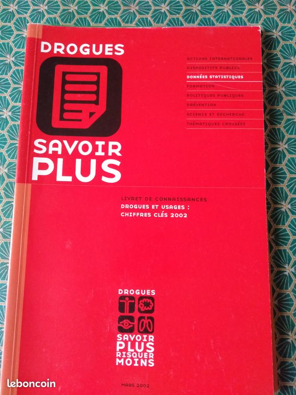 Lot livrets et livre sur la drogue (INPES / CFES) - Livres