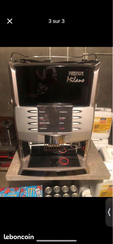 Machine professionnelle Nescafé Milano - Équipements pour restaurants ...