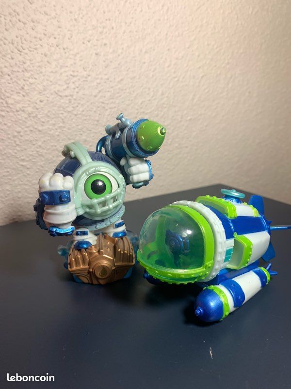 Skylanders SuperChargers - Dive Clops + Dive Bomber (Aquatique, Eau ...