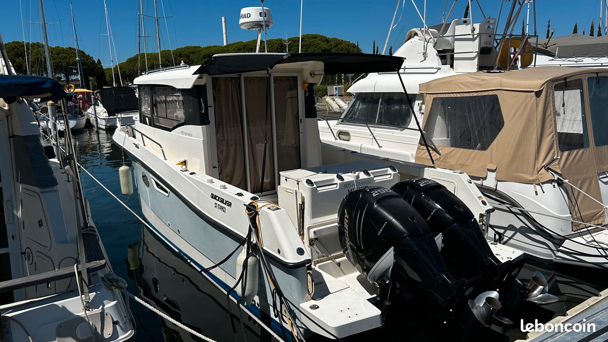 QUICKSILVER 905 PILOTHOUSE - 2x MERCURY VERADO 250 cv de 2018 - Nautisme