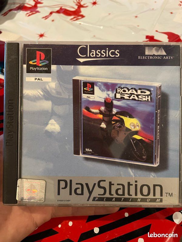 Jeu ps1 Road rash - Jeux vidéo