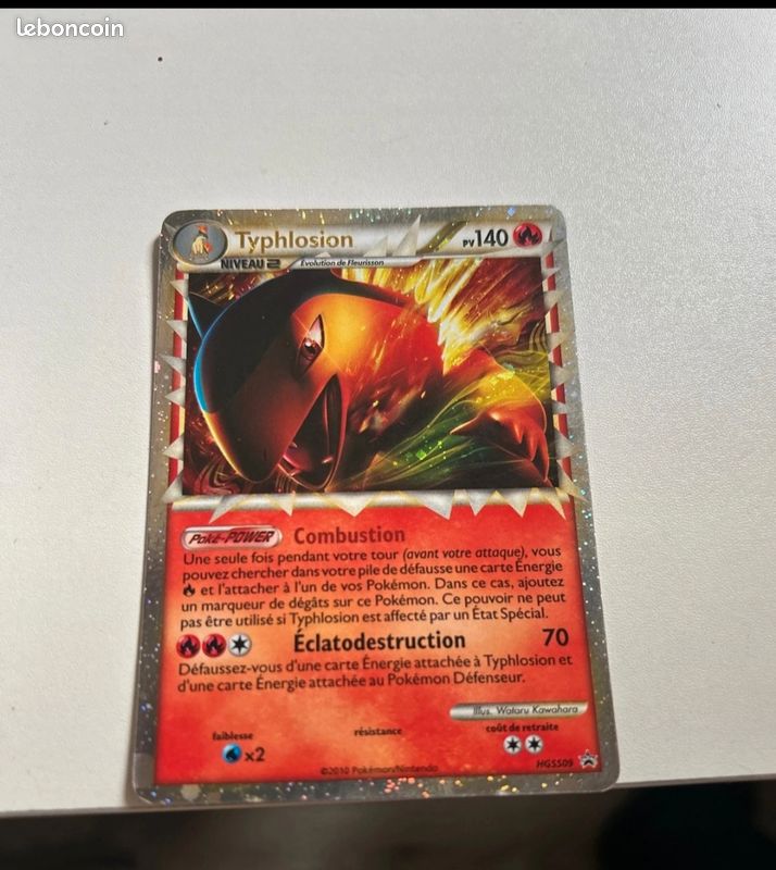 Carte Typhlosion prime - Collection