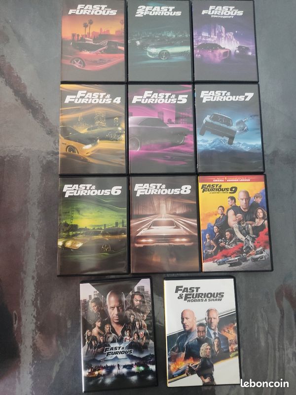 Collection des fast and Furious - DVD - Films