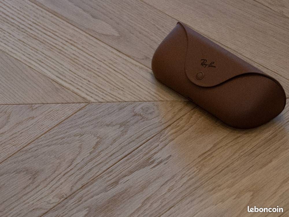 Parquet Chêne Européen AB Premium – 14x90x510 mm Invisible Mat Point de ...