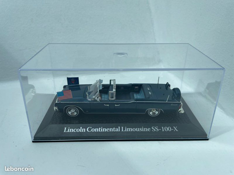 Voiture miniature pas cher Lincoln Continental Limousine SS-100-X 1963 ...