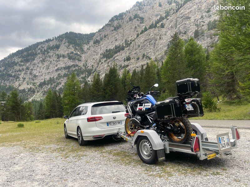 Remorque porte moto basculante MIL kxl 150b - Équipement auto