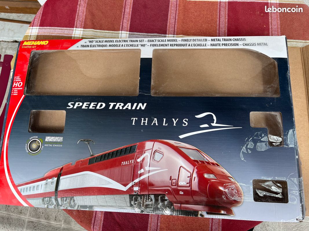 Train electrique Thalys en parfait etat - Jeux & Jouets