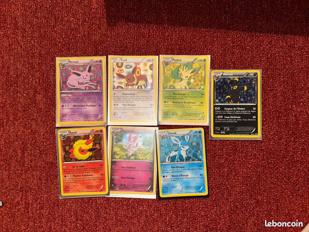 Évolution evoli noctali Pokémon - Collection