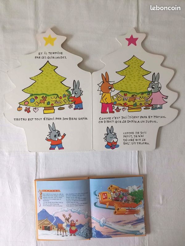 Le sapin de Noël de Trotro, le super traineau du père Noël - Livres