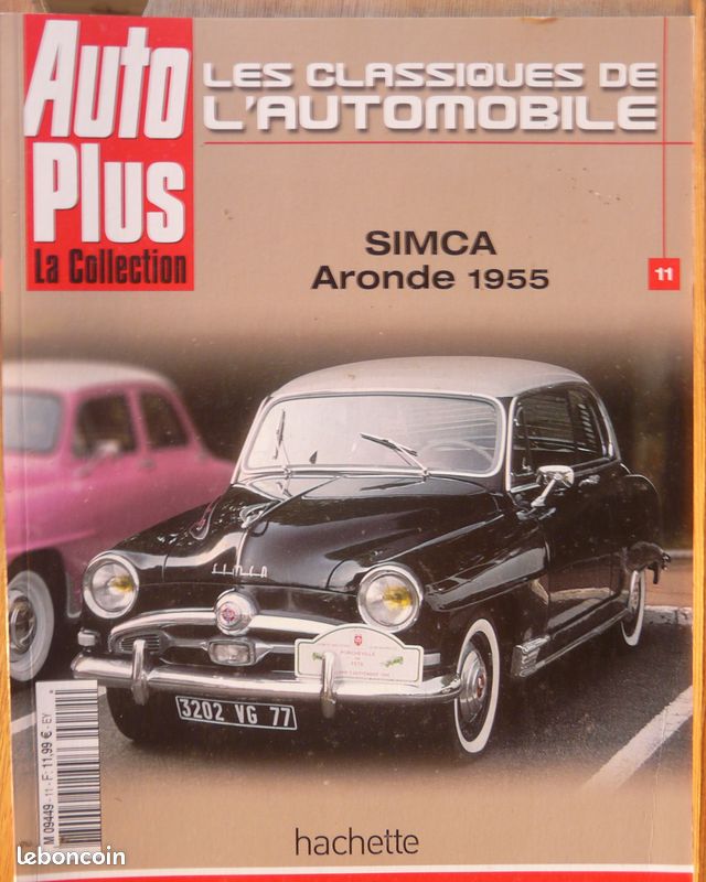 Simca Aronde 1955 avec Revue Auto plus N° 11 - Modélisme