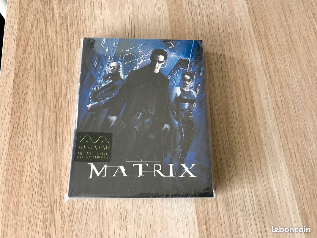 The Matrix Manta Lab Full Slip 4K Ultra HD & 2D blu-ray WEA Steelbook neuf - DVD - Films