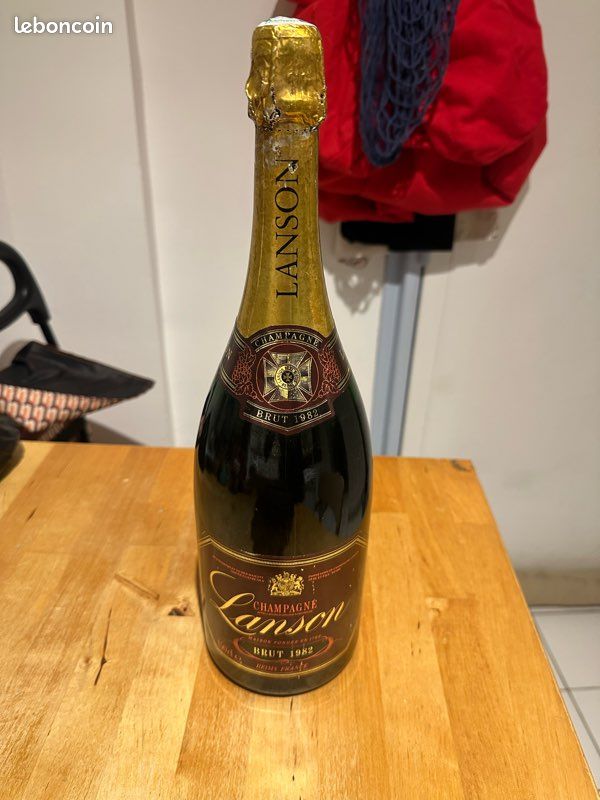 Champagne Lanson brut 1982 - Collection