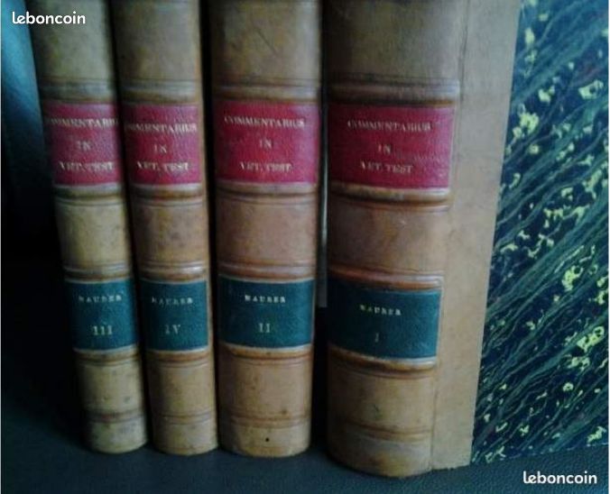 MAURER Commentarius grammaticus historicus criticus in Vetus ...