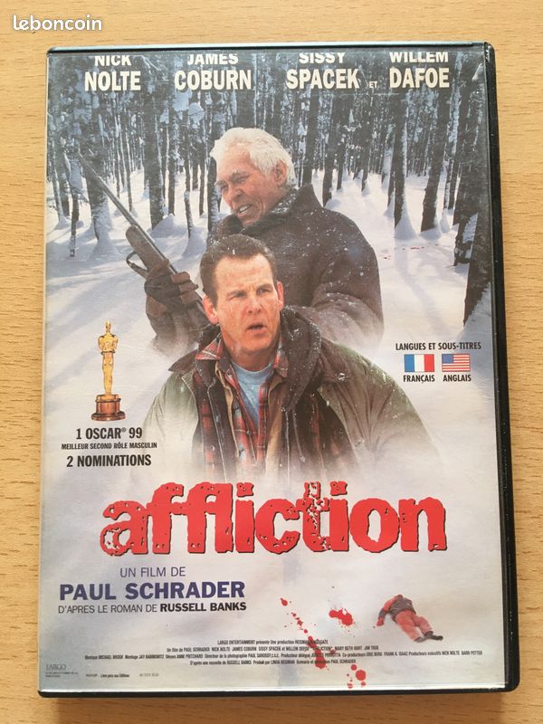 Nick nolte , james coburn - affliction - DVD - Films