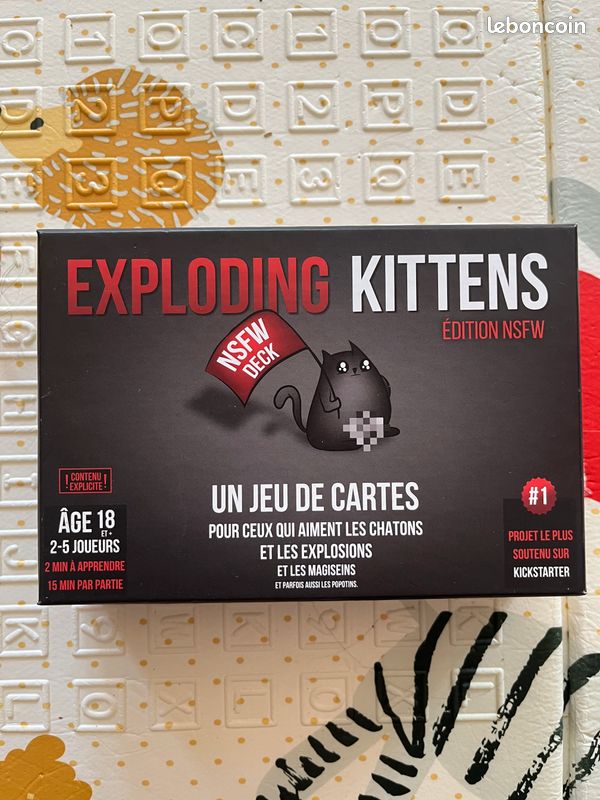 Exploding Kittens Édition NSFW jeu de société - Jeux & Jouets