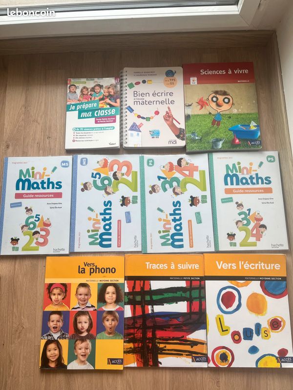 Manuels livres scolaires maternelle - Livres