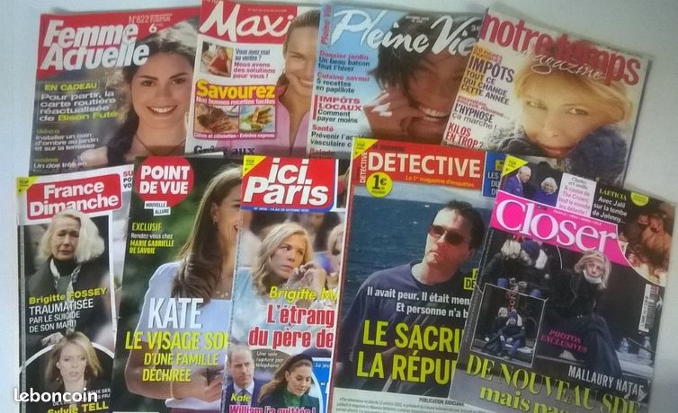 Revues magazines d'occasion - Livres - leboncoin