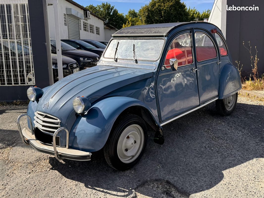 2cv azam 1966 - ffve collection - restauree revisee roulante avec ct ...