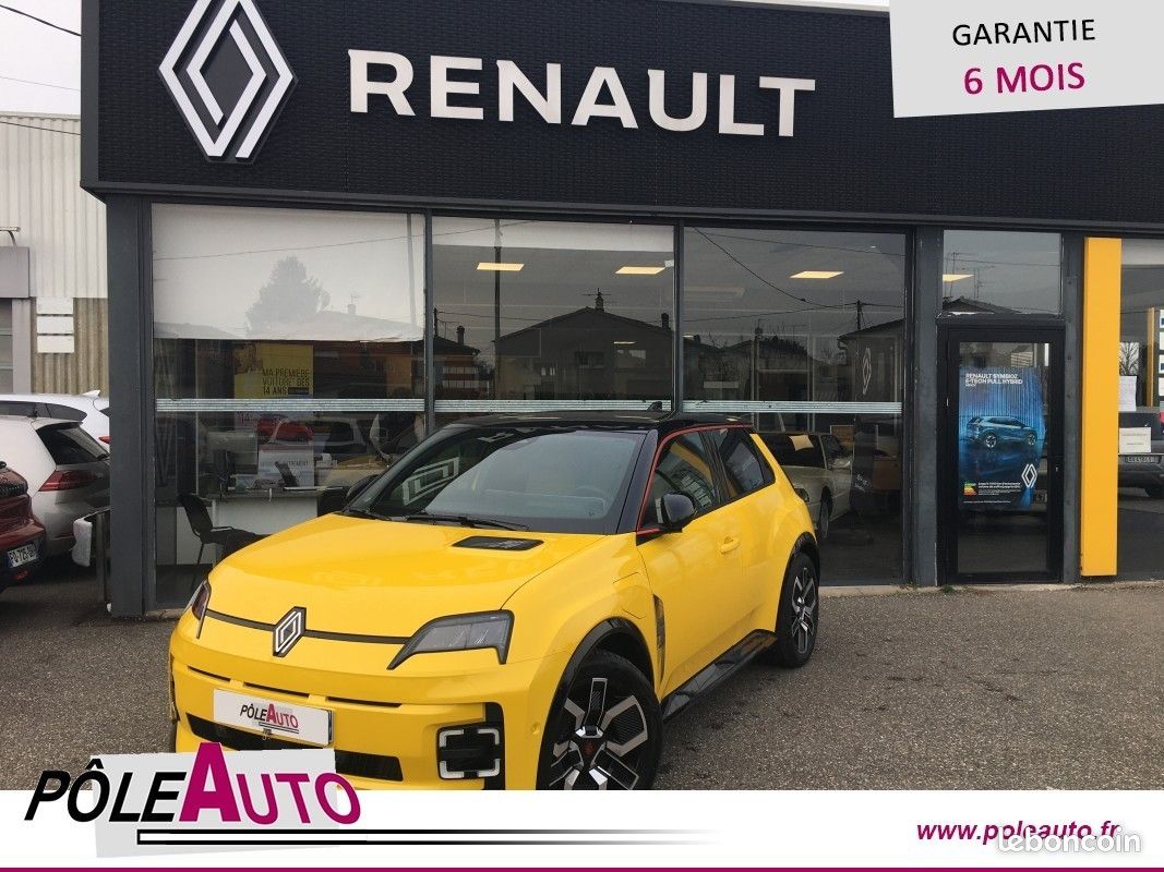 Renault R 5 R5 E-TECH 100% ELECTRIQUE ICONIC CINQ 150CH AUTONOMIE CONFORT * TOIT NOIR ETOILE ...