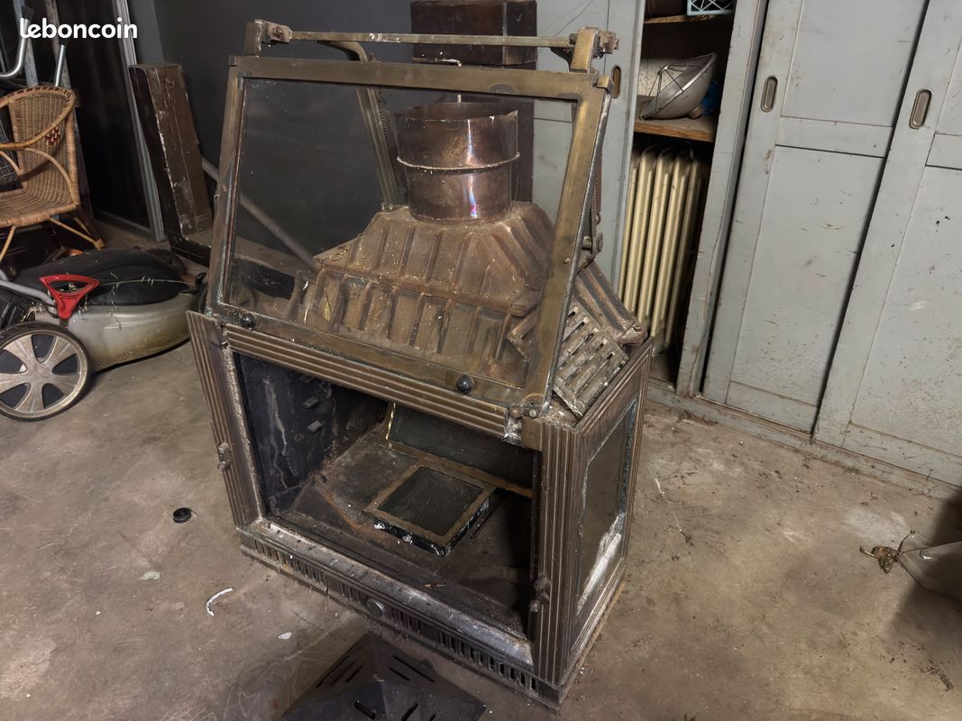 Foyer fonte pour chauffage poêle à bois - Bricolage