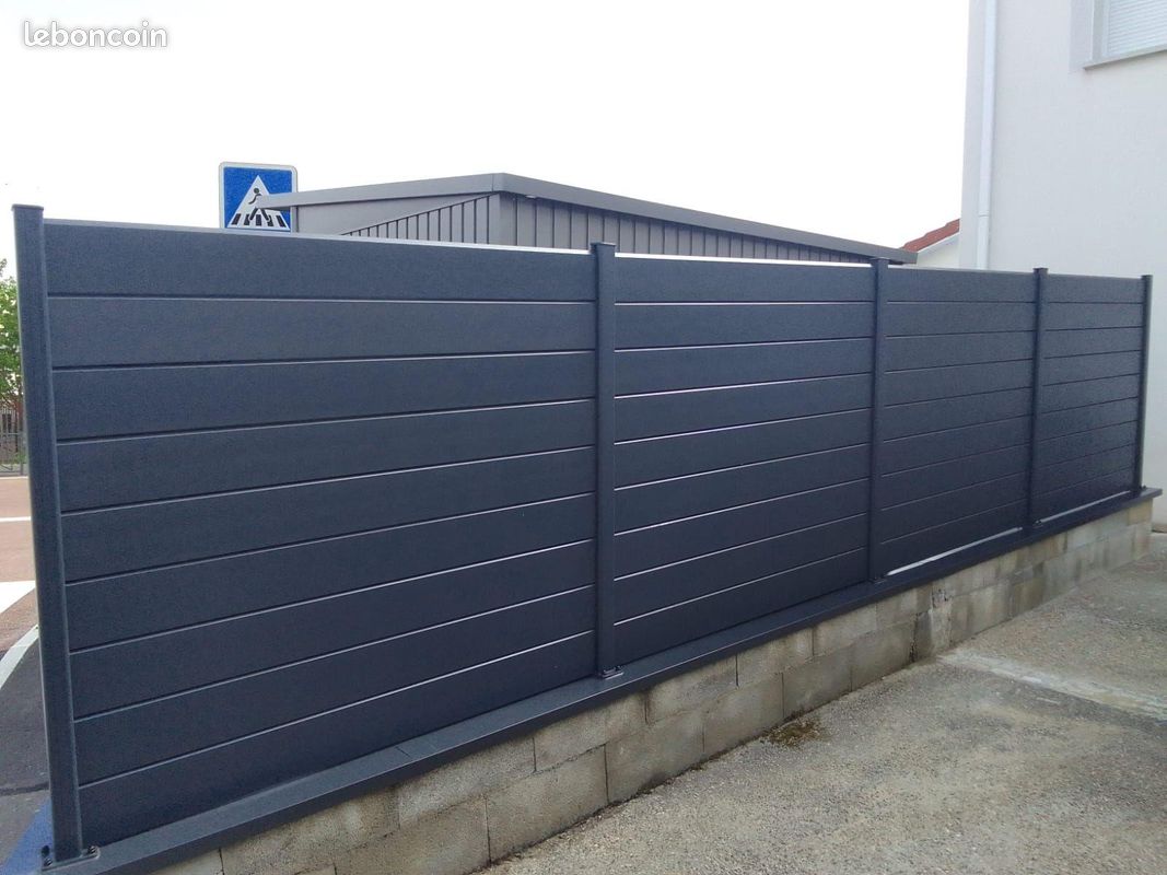 ' Palissade Alu, anthracite, design à prix réduit - Bricolage