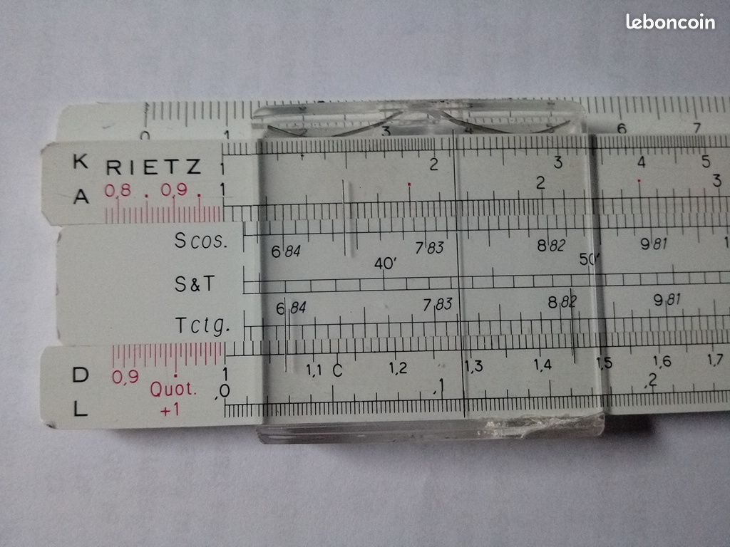 Règle à calculer - Collection